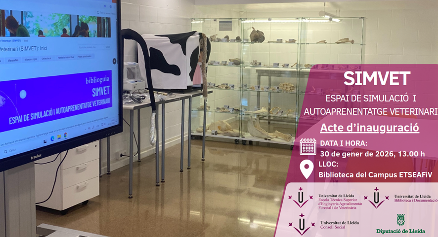 Inauguració de l’Espai de Simulació i Autoaprenentatge Veterinari ...